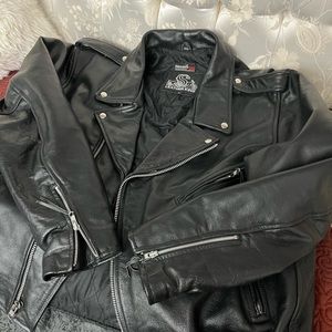 Leather King | Jackets & Coats | Motorcycle Leather King Jacket ...